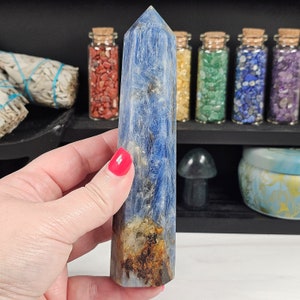 Blue Kyanite Tower Crystal Tower Healing Crystals - Etsy