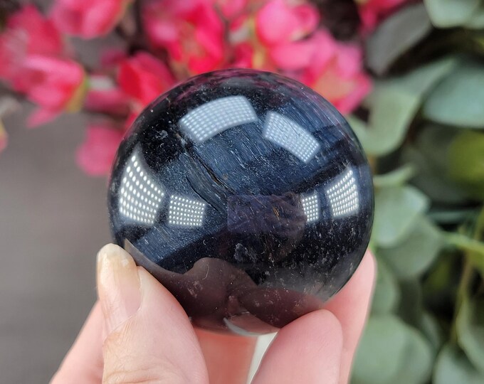 Blue Tiger Eye Sphere - Tiger Eye Crystal - Crystal Sphere - Healing ...