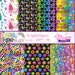 Colorful Lisa, Lisa Frank Inspired Digital Papers, Lisa Frank Patterns ...