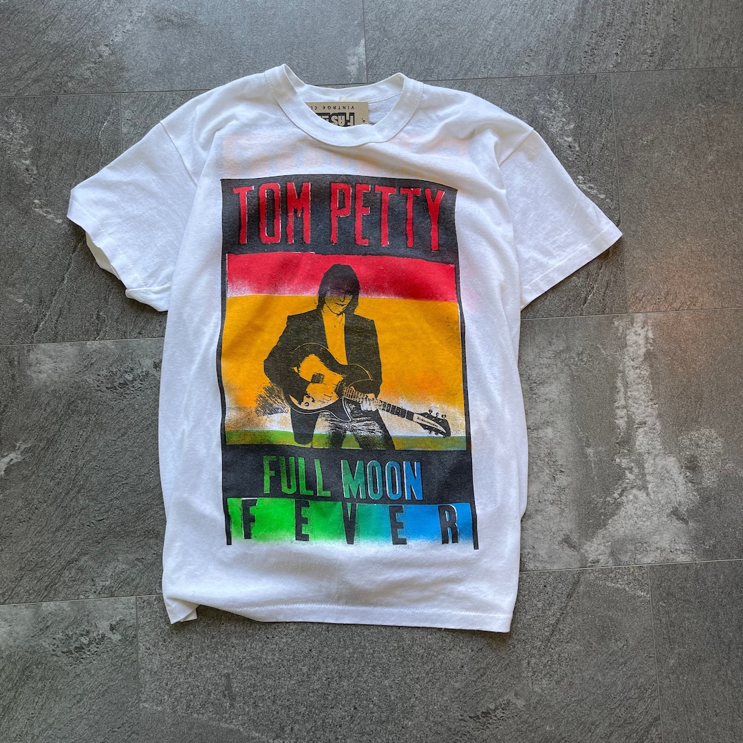 Vintage Tom Petty Full Moon Fever T-shirt Size-l - Etsy