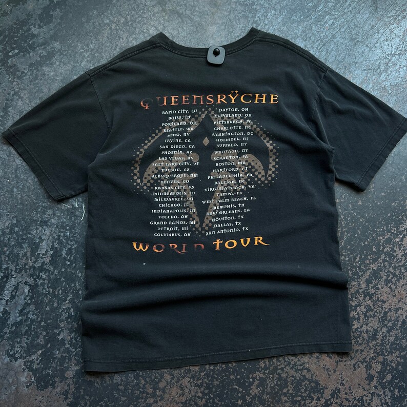 1997 Queensryche World Tour T-shirt Size XL - Etsy