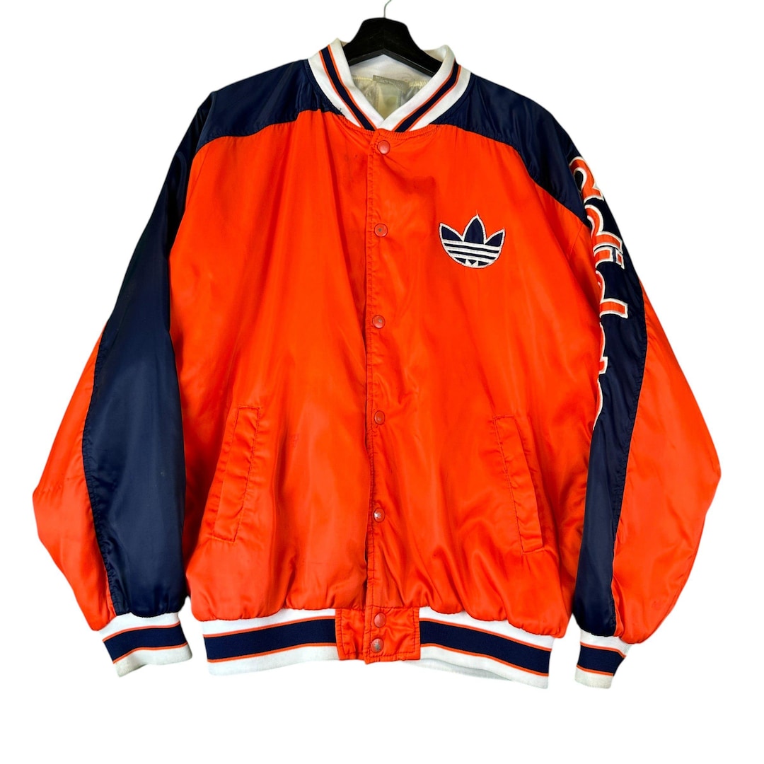 Vintage Run DMC My Adidas Jacket Orange - M - Etsy