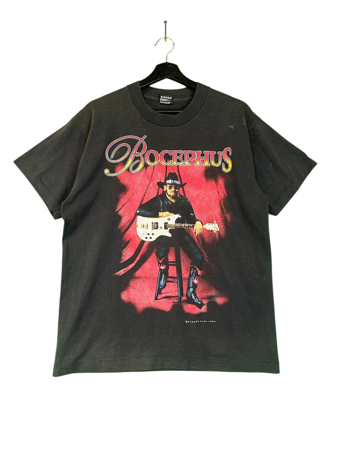 Vintage Bocephus Black Tshirt Size- L - Etsy