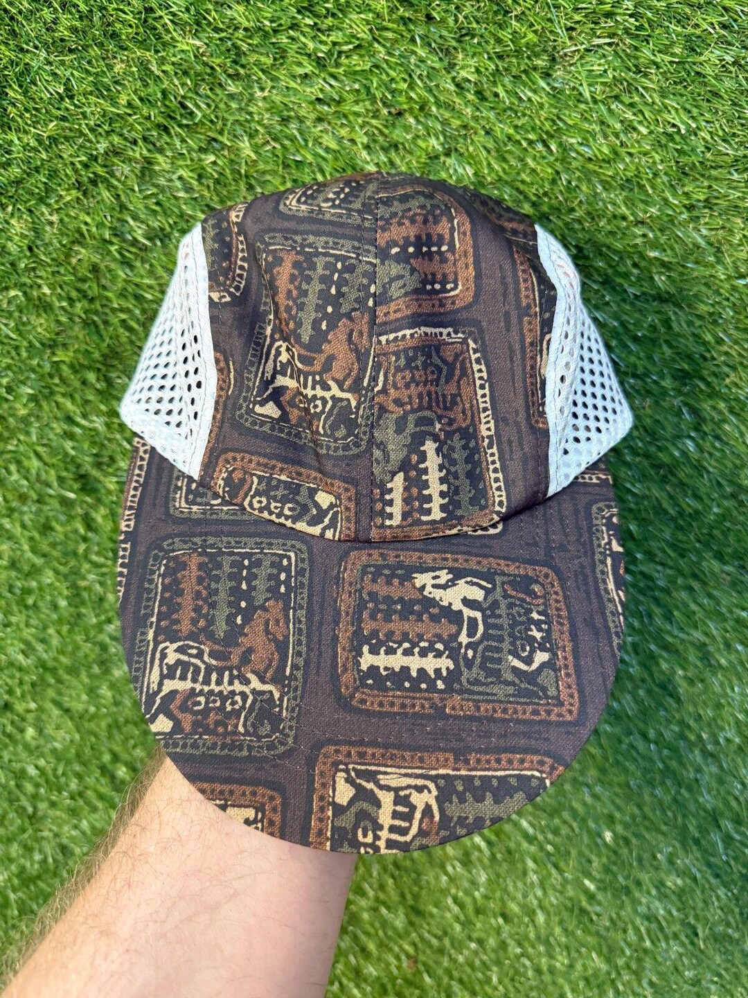 BEAMS PLUS Hat Japan Made Long Brim Fishing Mesh Cap Strapback - Etsy