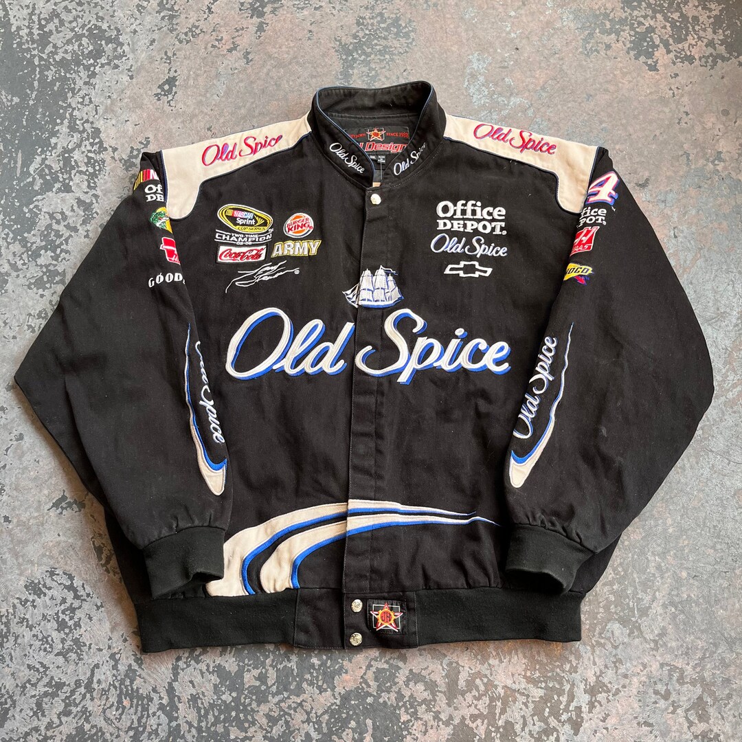 Vintage Old Spice Racing Jacket - Etsy