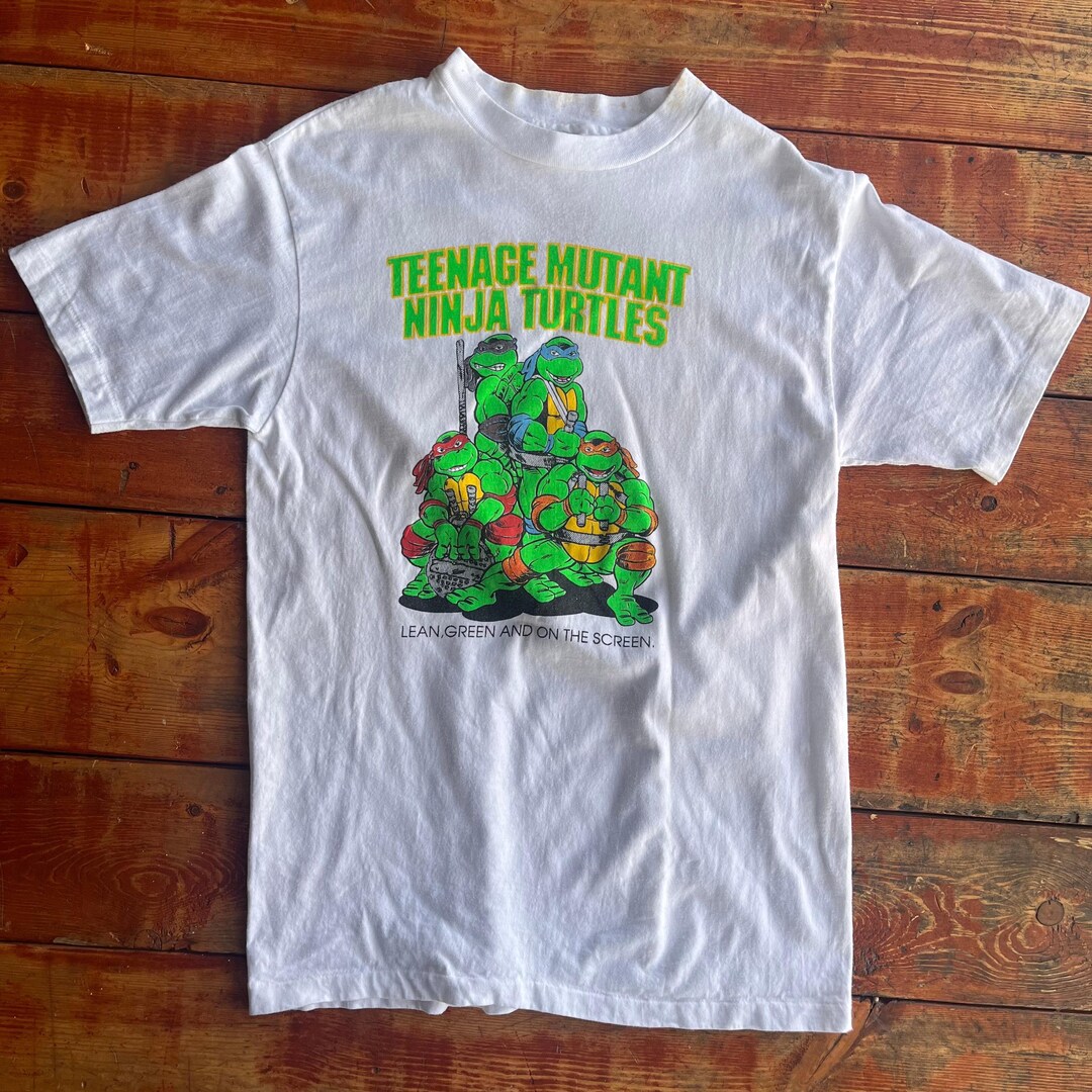 Teenage Mutant Ninja Turtles lean, Green T-shirt M - Etsy