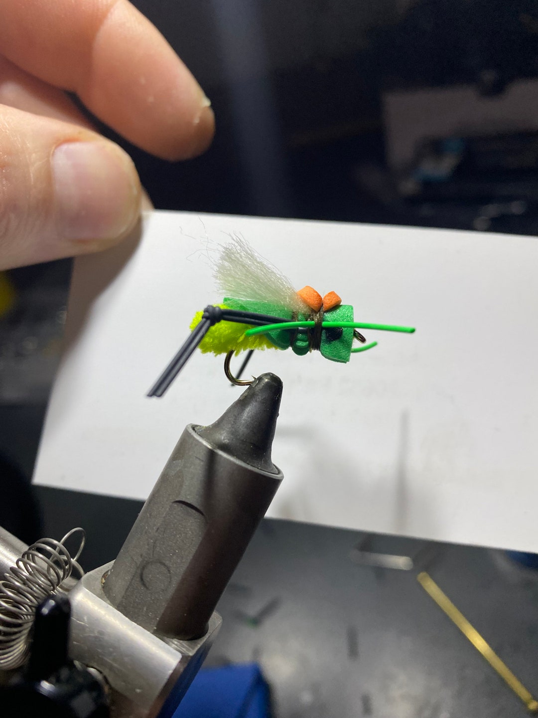 Grasshopper Fly, Mop Fly, Fly Fishing, Trout Fishing, Bass Fishing ...