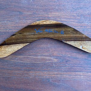 Authentic Australian Boomerang Hand Painted Collector Beautiful Art ...