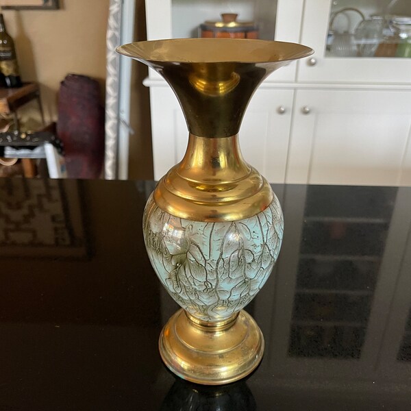 Painted Brass Delft - Etsy