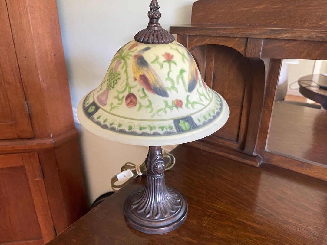 Vintage Pairpoint Style Exeter Night Table Lamp - Etsy