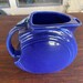 Vintage Art Deco Cobalt Blue Pitcher - Etsy
