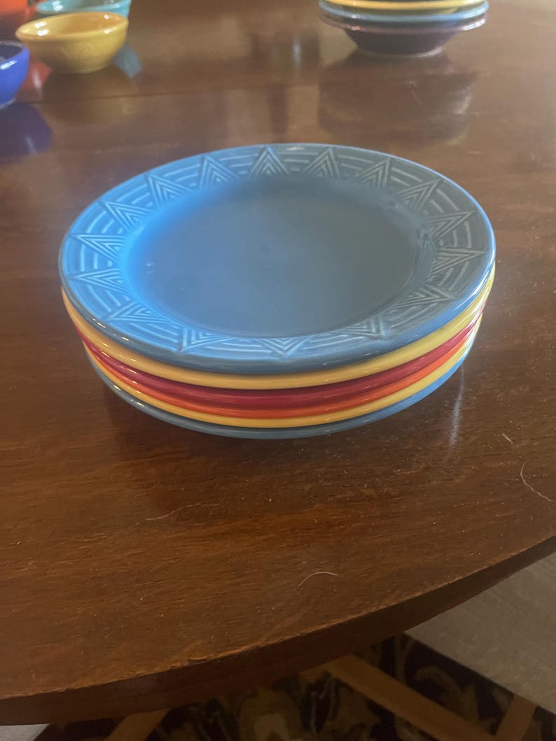 Vintage Southwest HF Coors Aztec Collection Dinnerware Set - Retired - Etsy