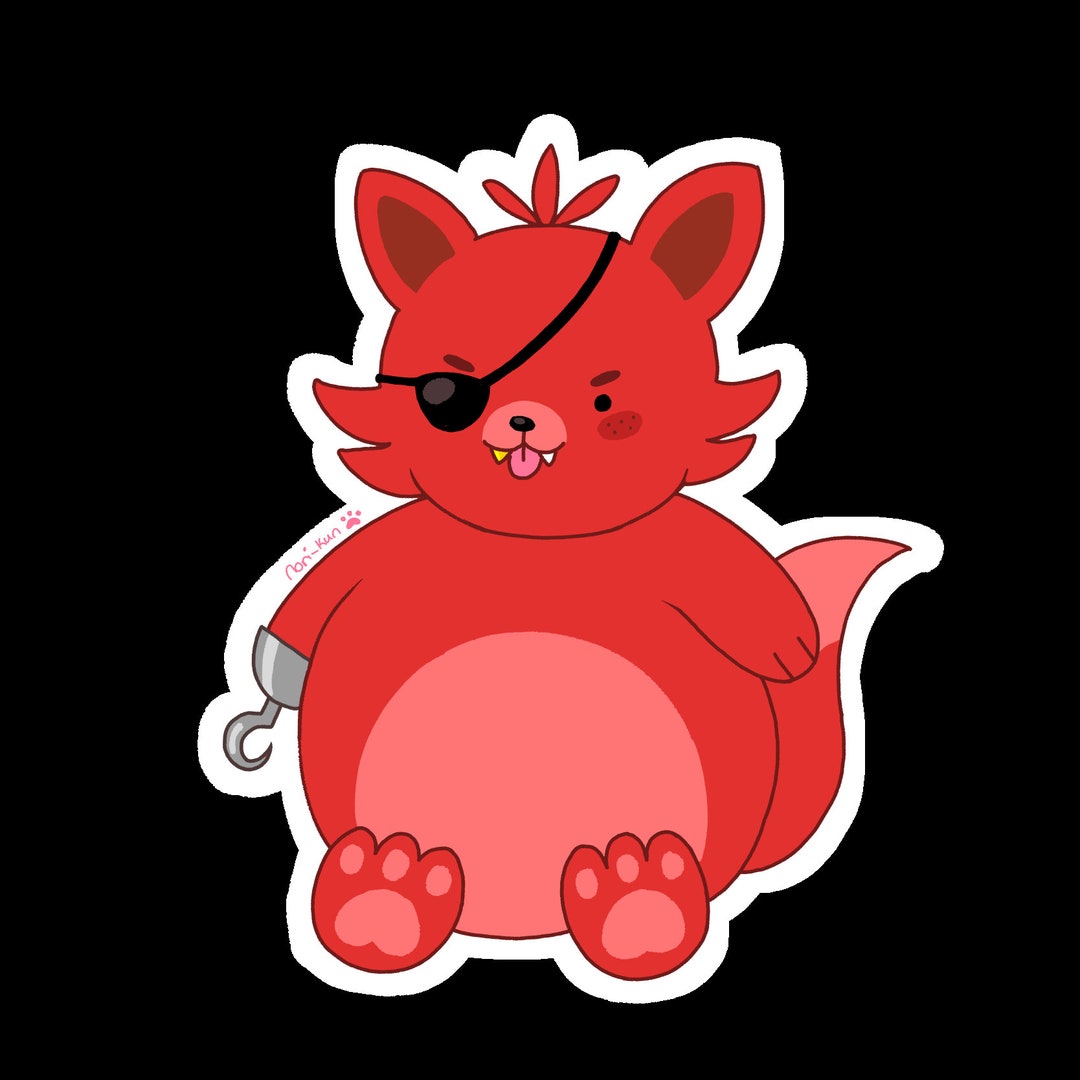 Chonky Foxy Sticker - Etsy