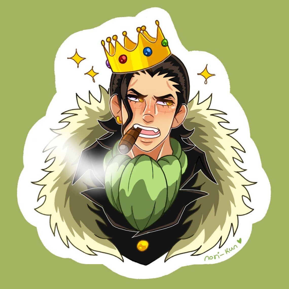 King of Alabasta Sticker - Etsy
