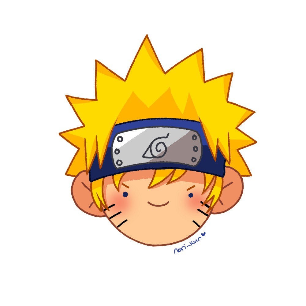 Chibi Naruto Sticker - Etsy