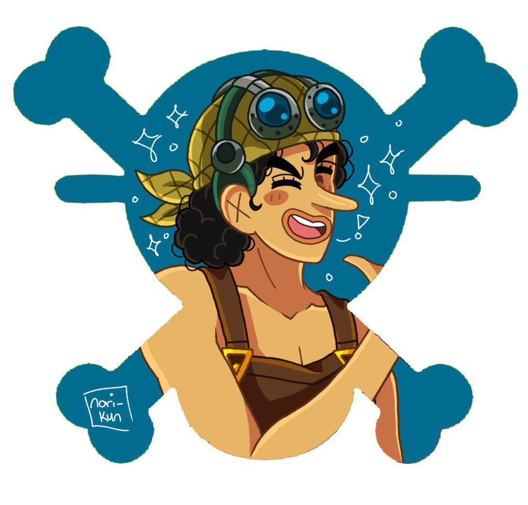 Straw Hat Crew Usopp Sticker - Etsy