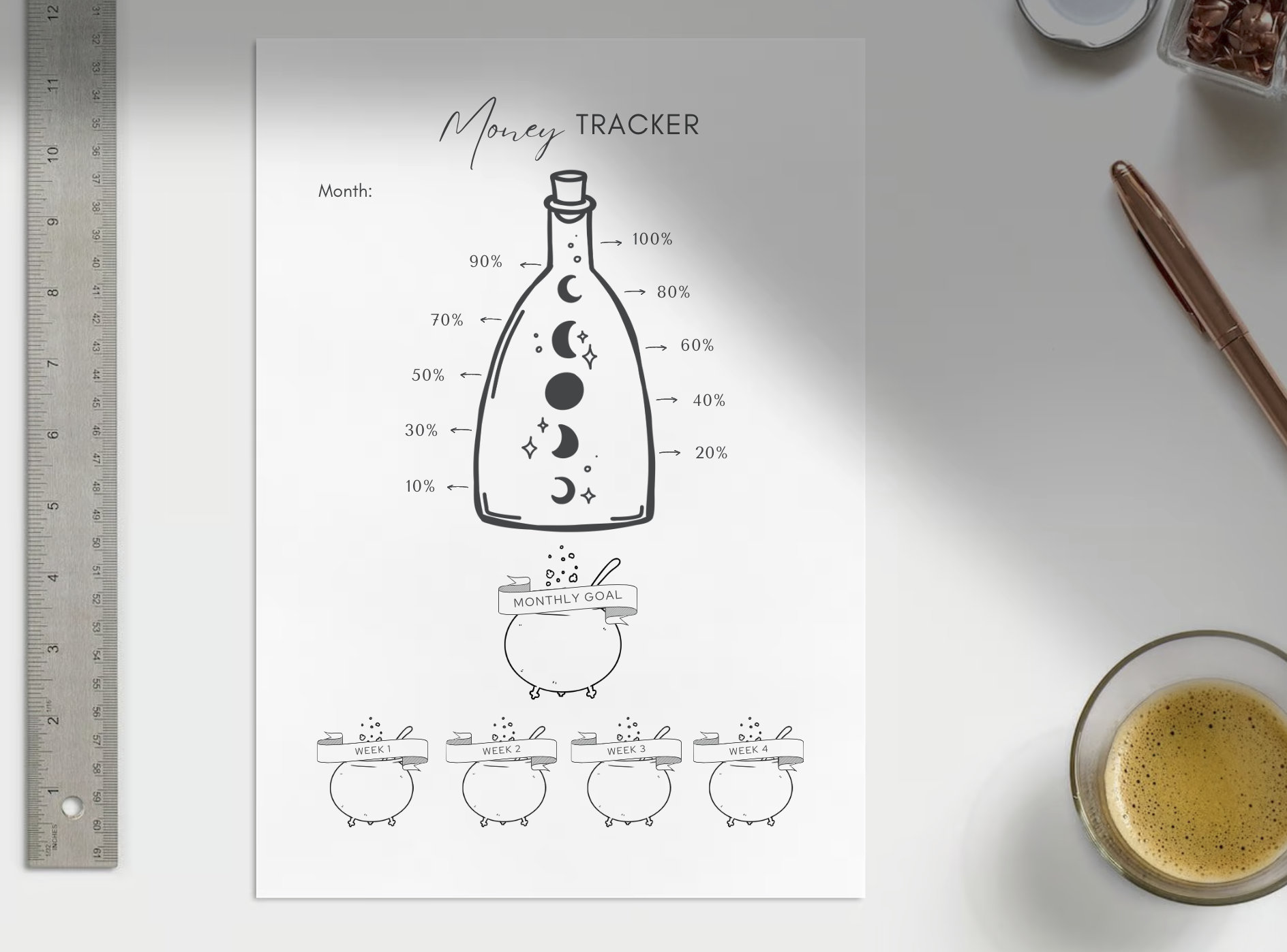 Printable Money Tracker - Etsy