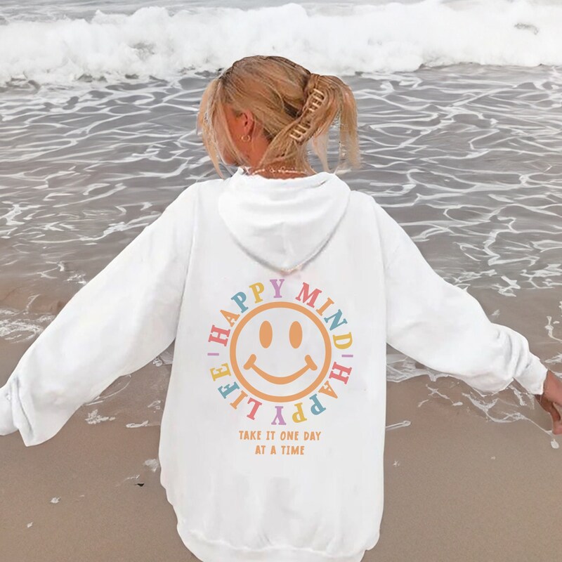 Happy Sweatshirt - Etsy