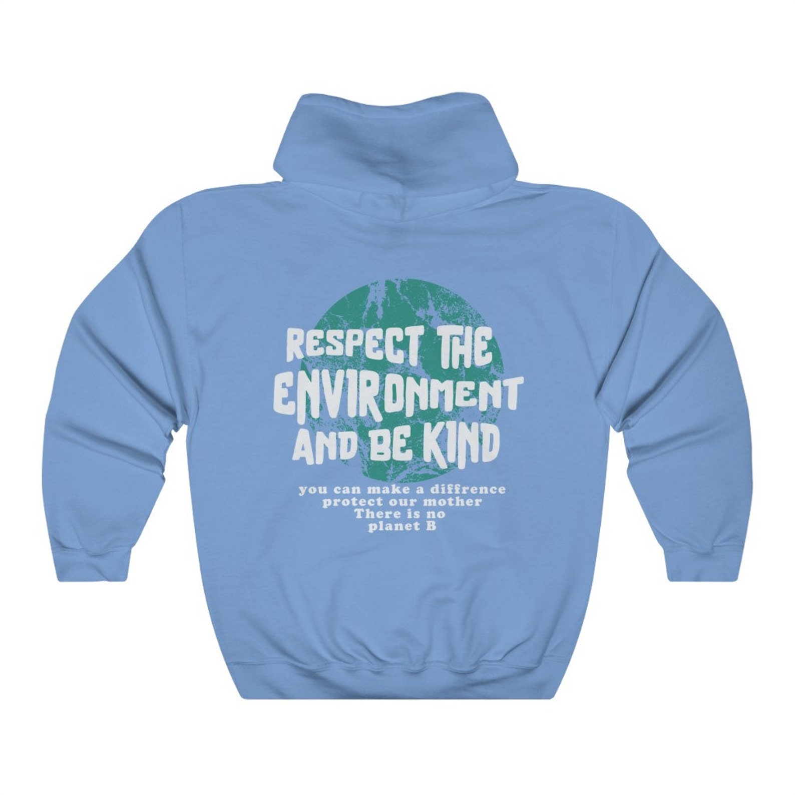 Environmental Hoodie Create a Kinder Planet Hoodie Trendy - Etsy