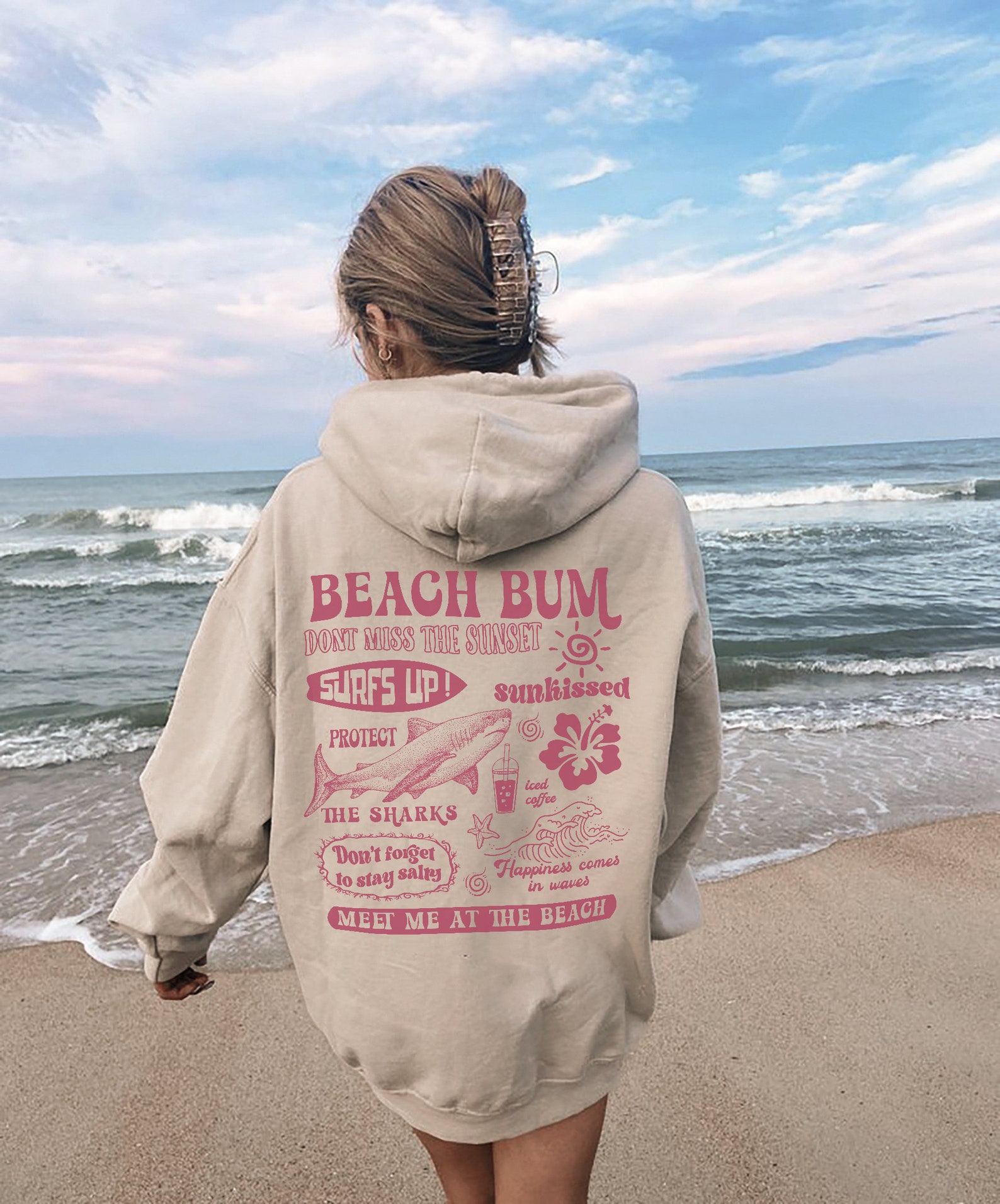 Sunset Hoodie Beach Hoodie Beach Hoodies Oversized Hoodie Beach ...