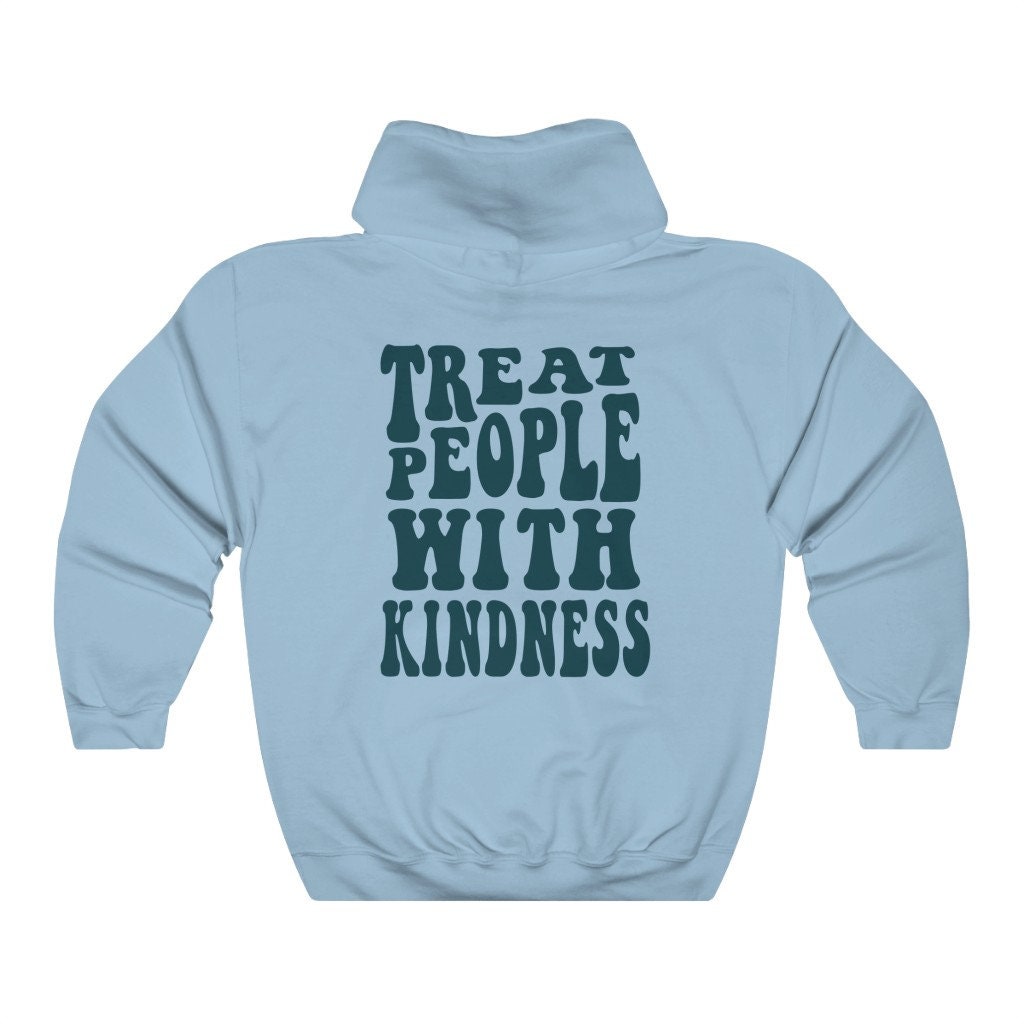 Treat People With Kindness Pullover Hoodie Trendy Hoodie | Etsy