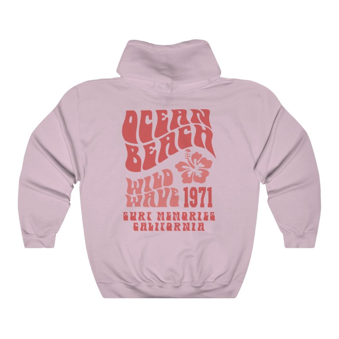 Ocean Beach Hoodie Aesthetic Hoodie Tumblr Sweatshirt Ca Surf Etsy