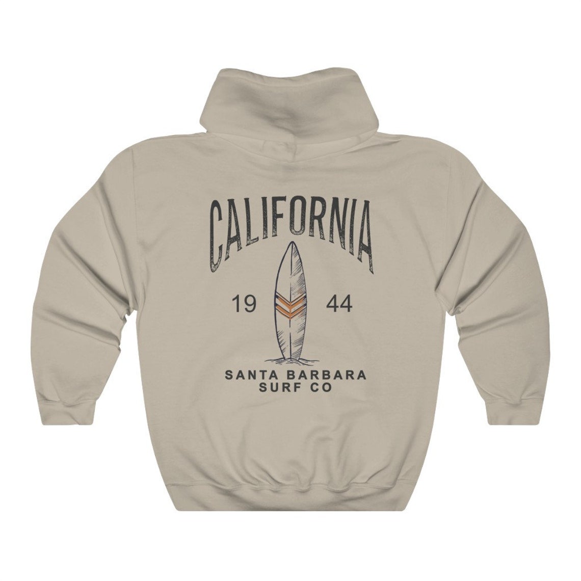 Surf Sweater Oversized Trendy Hoodie Beach Bum Hoodie - Etsy