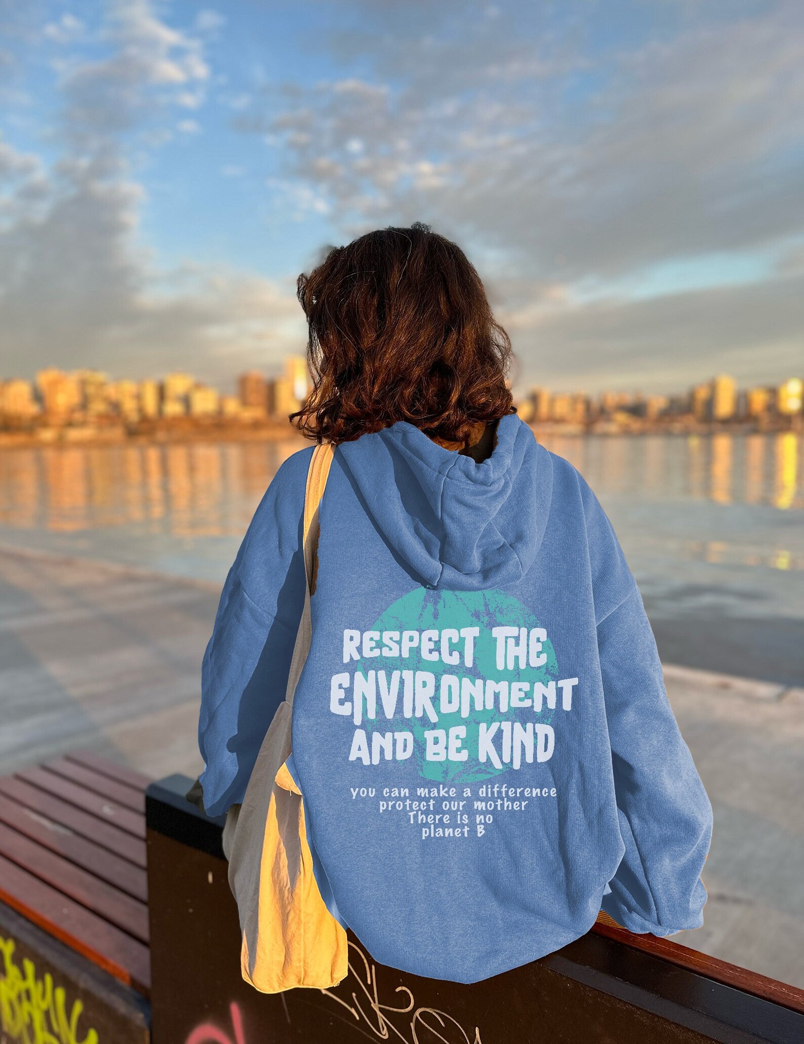 Environmental Hoodie Create a Kinder Planet Hoodie Trendy - Etsy