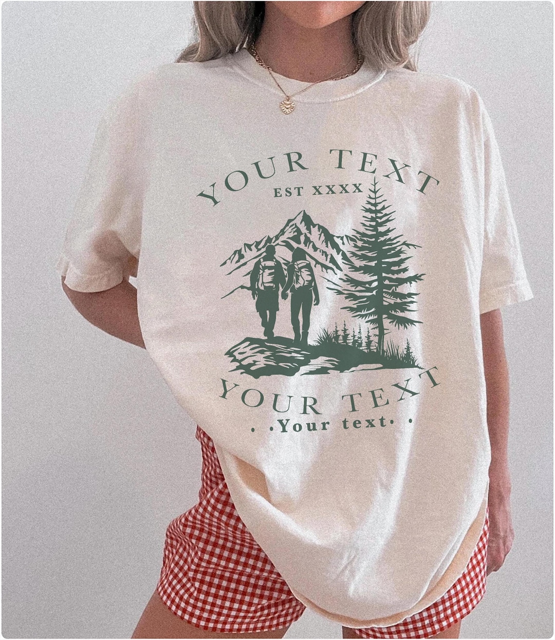 Personalized Couple Adventure Hiking Shirt, Matching Just Married ...