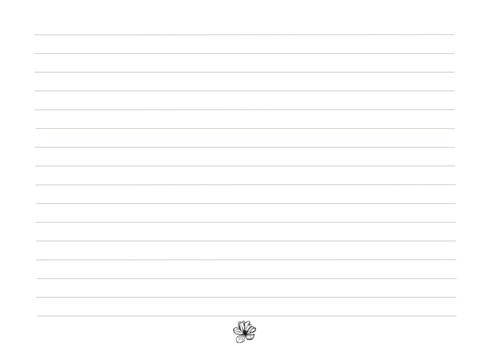 Lined Landscape Digital Notebooks, Custom Sections, Remarkable 2 ...