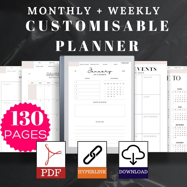 Remarkable 2 Digital Template - Etsy