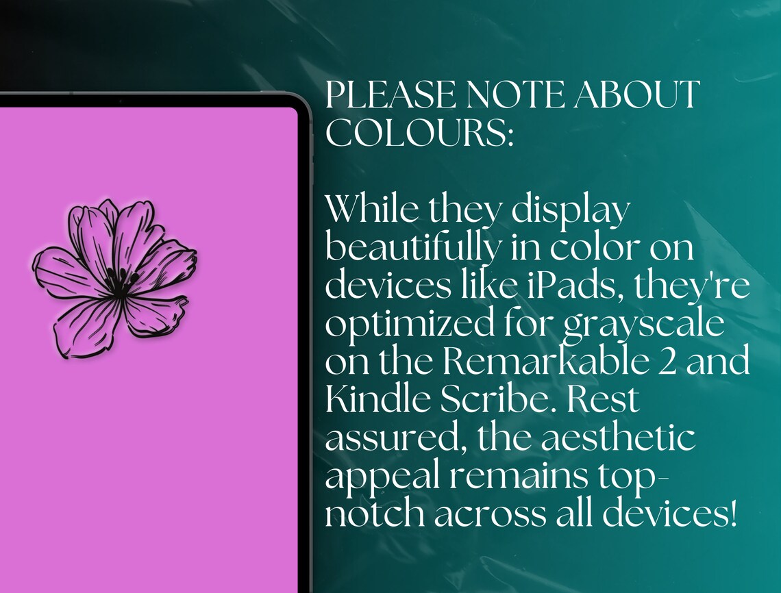Lined Landscape Digital Notebooks, Custom Sections, Remarkable 2 ...