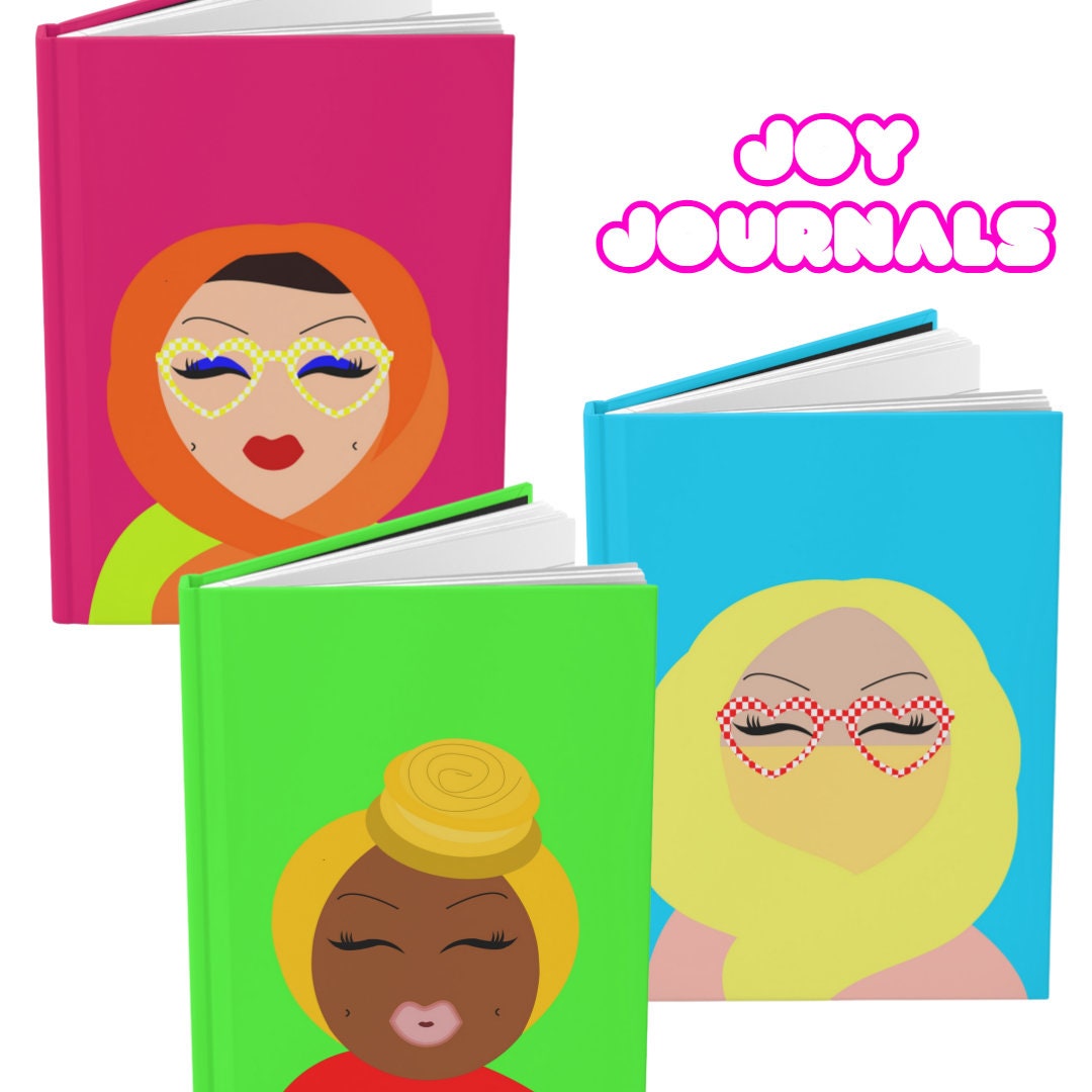 Pop of Joy! Muslimah Hijab Hijabi Joy Journal - Etsy