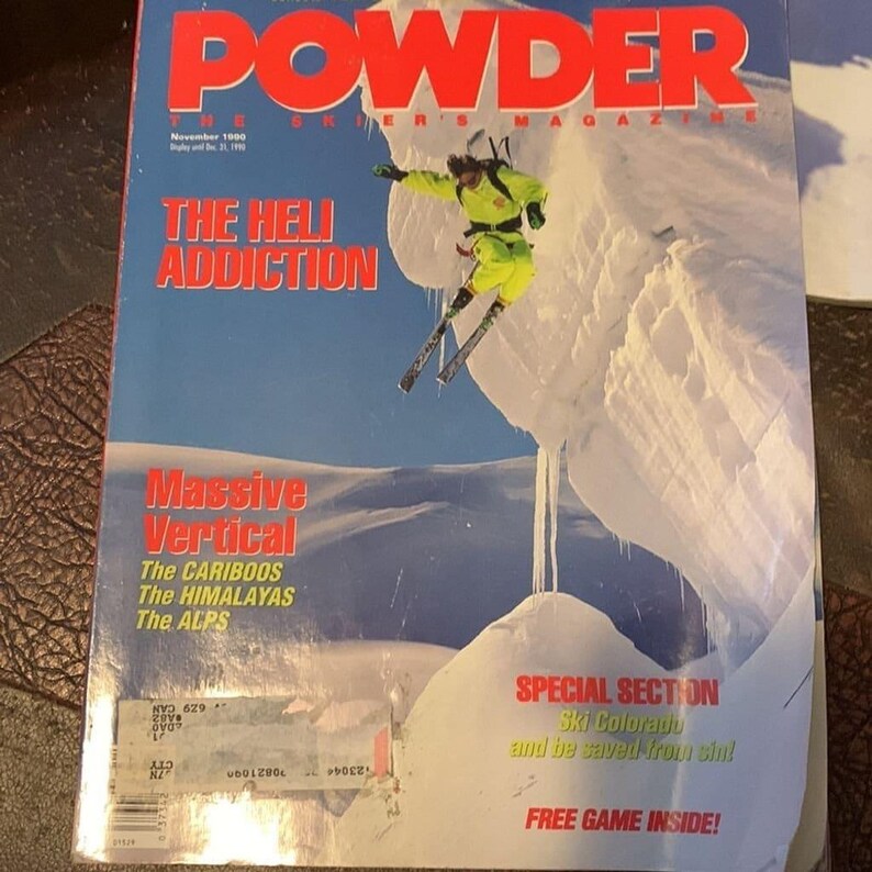 5 Vintage 89s and 90s Powder Magazines - Etsy