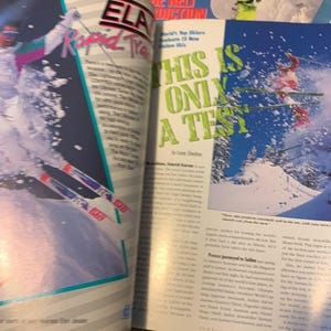 5 Vintage 89s and 90s Powder Magazines - Etsy