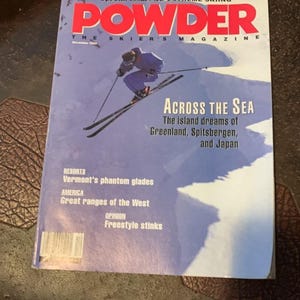 5 Vintage 89s and 90s Powder Magazines - Etsy