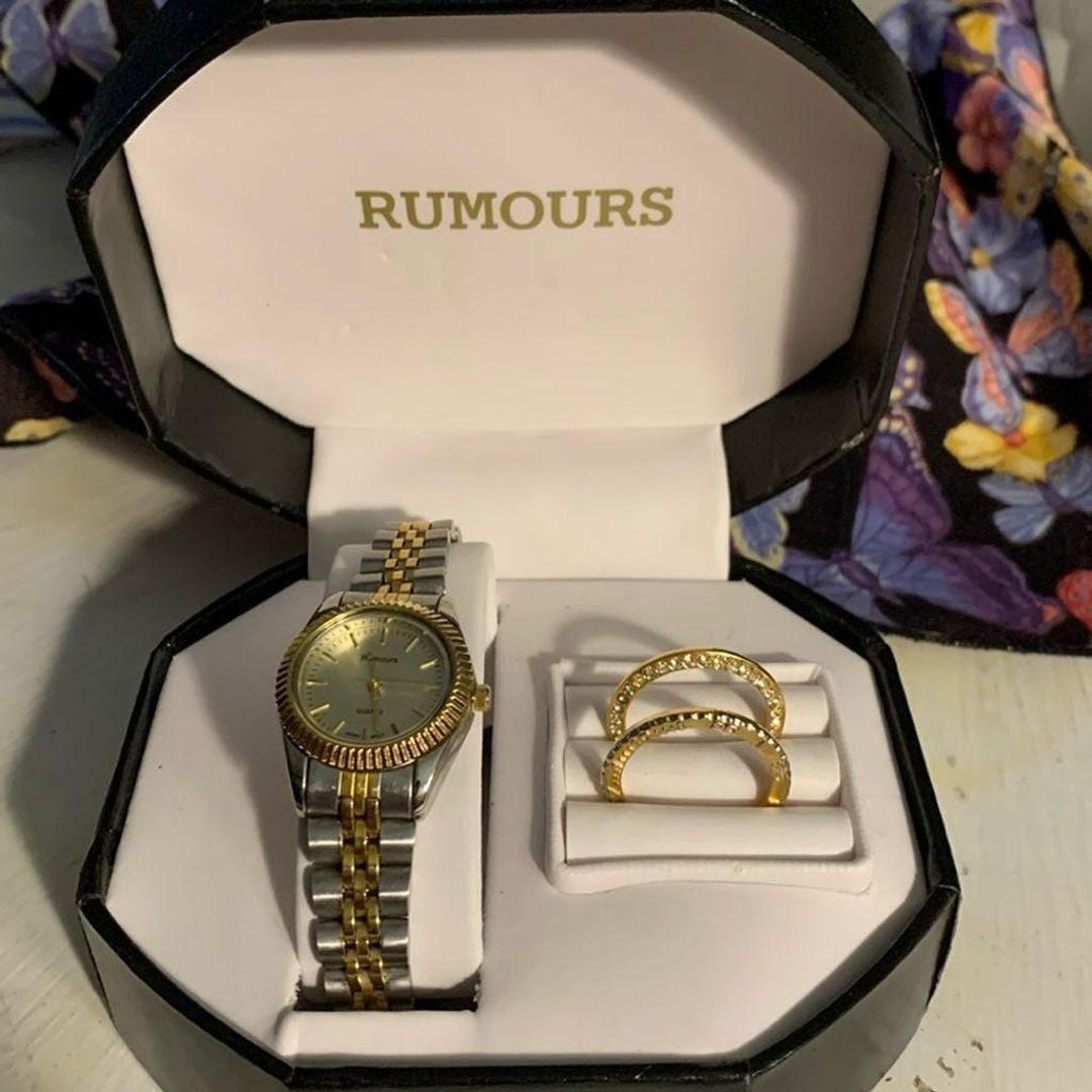 Rumours Wrist Watch With Jewellery Box and Extra Frames - Etsy