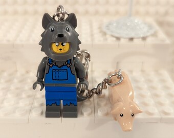 Bad Wolf Keychain - Etsy