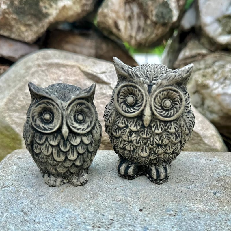 Owl Statues - Etsy