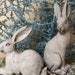 French Country Rabbit Statue | Regal Bunny Garden Statues | English ...