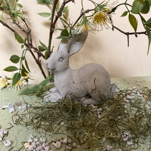 French Country Rabbit Statue | Regal Bunny Garden Statues | English ...