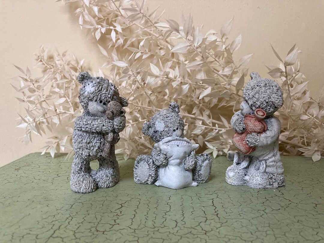 Teddy Bear Statues | Garden Statue | Teddy Bear Decor | Get Well Gift ...