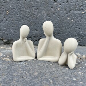Modern Family Tree Statues | Concrete Cement Mom Dad Child | Wedding ...