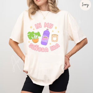 In My Senora Era Shirt | Latina Señora T-shirt | Plant Lady Hispanic ...
