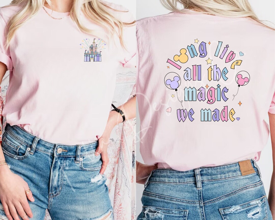 Swiftie Disney Inspired Shirt Long Live Magic T-shirt Taylor Castle Tee ...