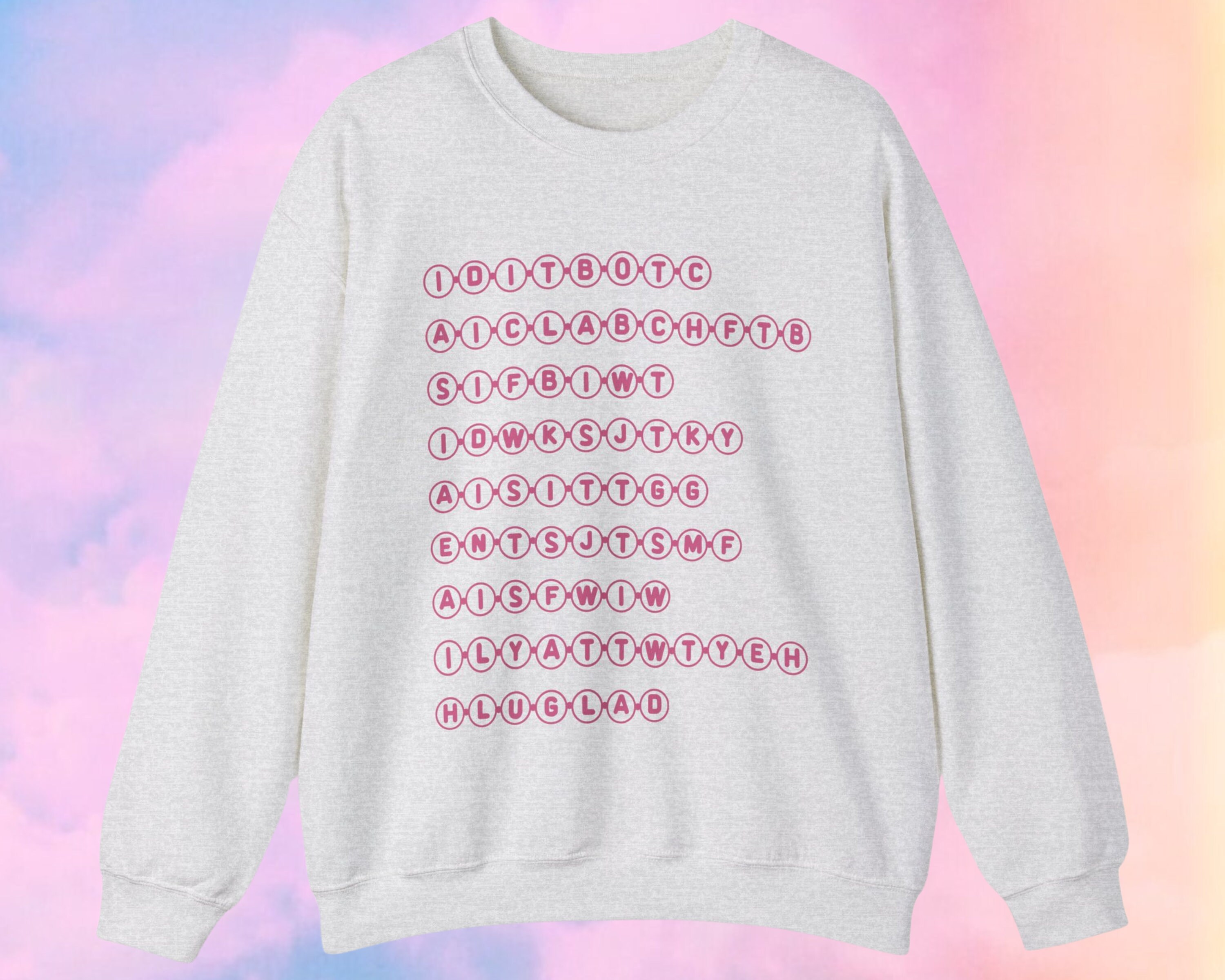 Paroles de Taylor Swift Cruel Summer Bridge Sweat-shirt Swiftie Pull ...