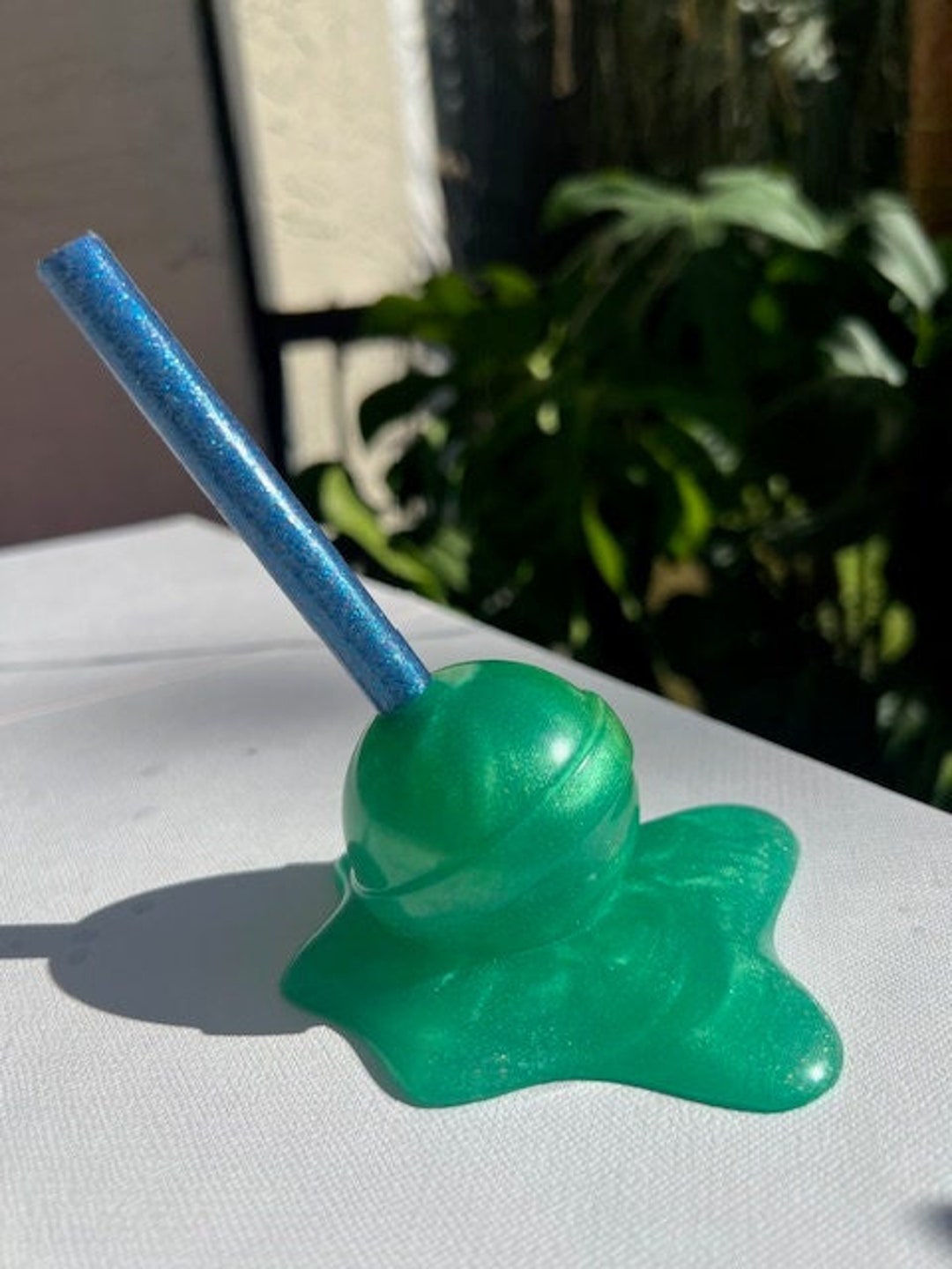 Melting Lollipop Resin Sculpture - Etsy