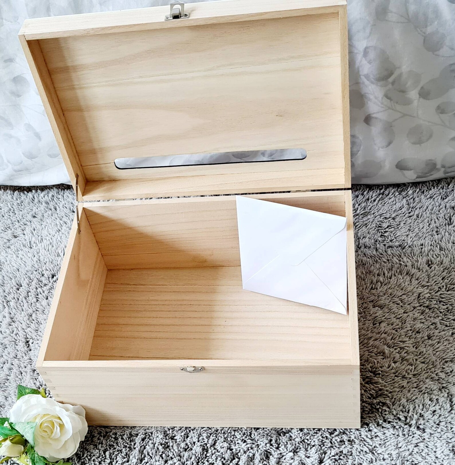 Personalised Wooden Card Box Post Box Wedding Cards - Etsy UK