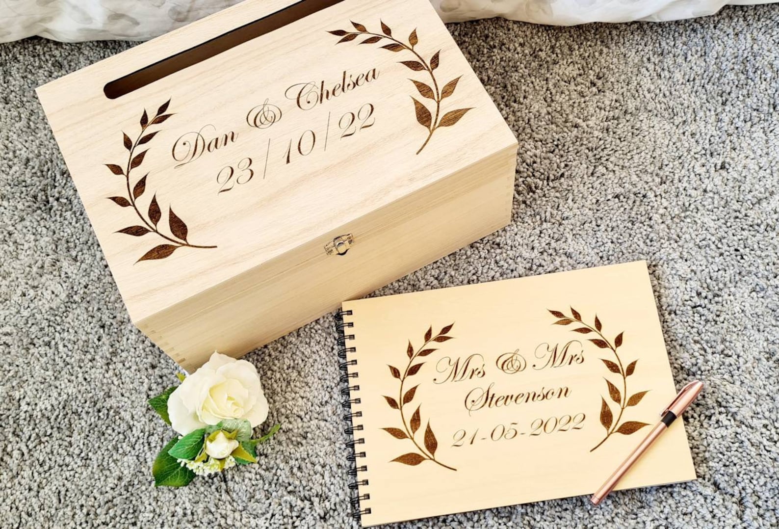 Personalised Wooden Card Box Post Box Wedding Cards - Etsy UK