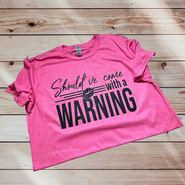 Warning Label Shirt - Etsy